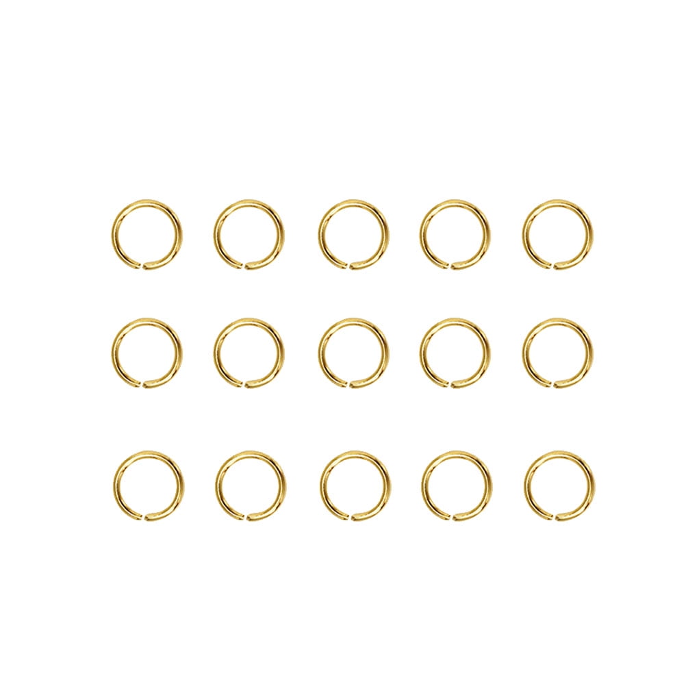 200 Pcs Gold Key Holder Key Chain Circle Split Rings Light Weight Rings ...