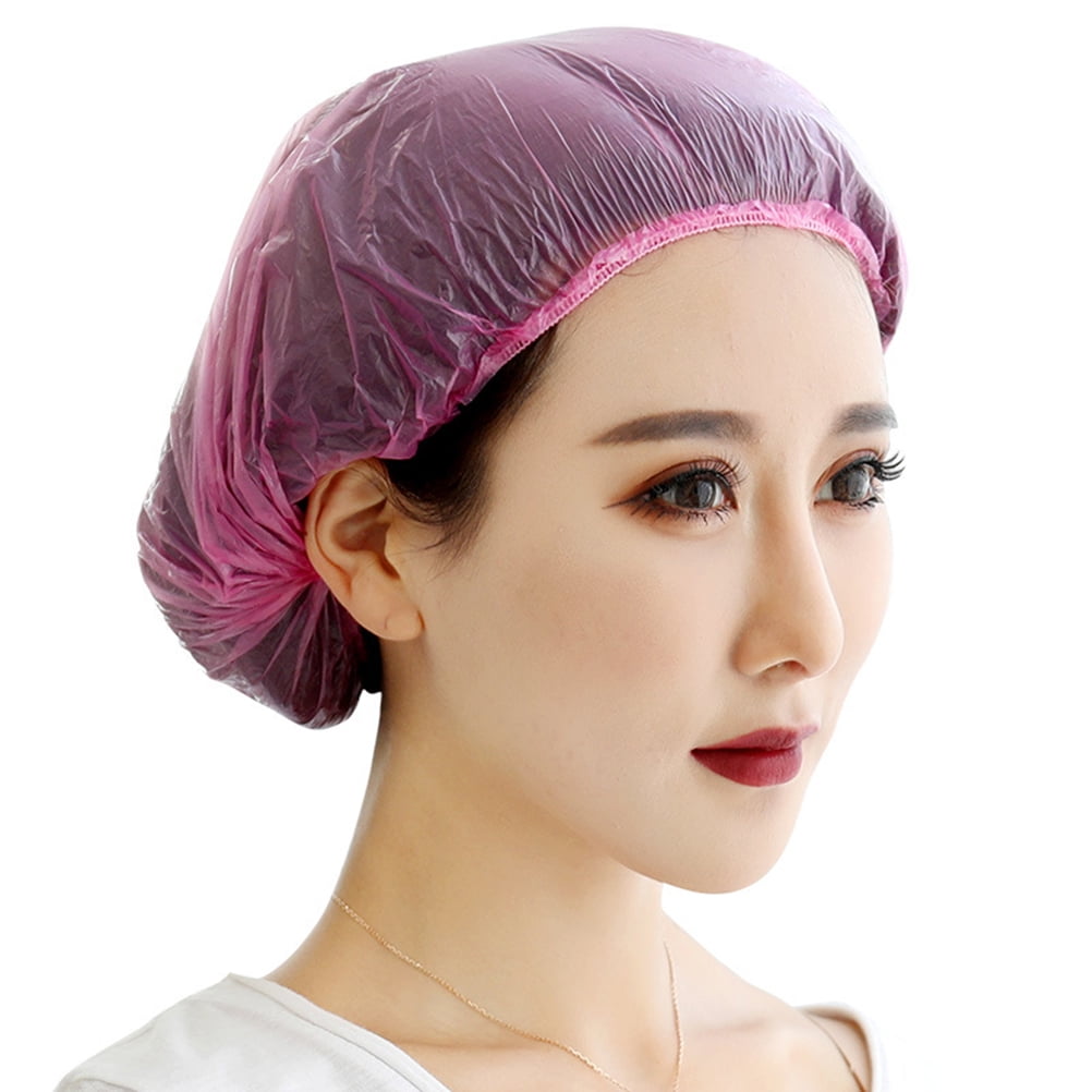 200 Pcs Hair Nets Bathroom Supplies Bathing Caps Disposable Bath Cap ...