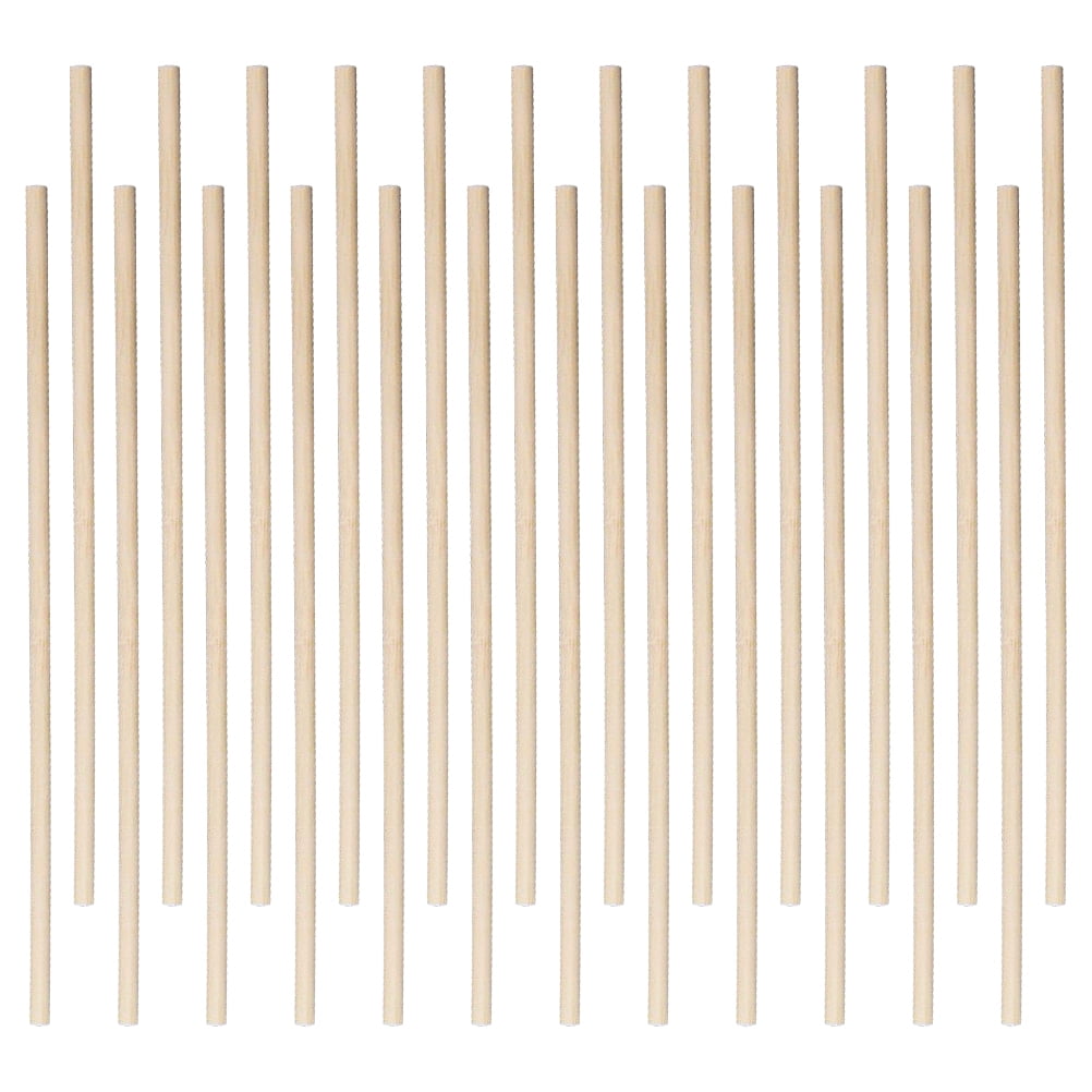 200 Pcs Handmade DIY Materials DIY Dowel Wooden Dowel Rod Crafts Wooden ...