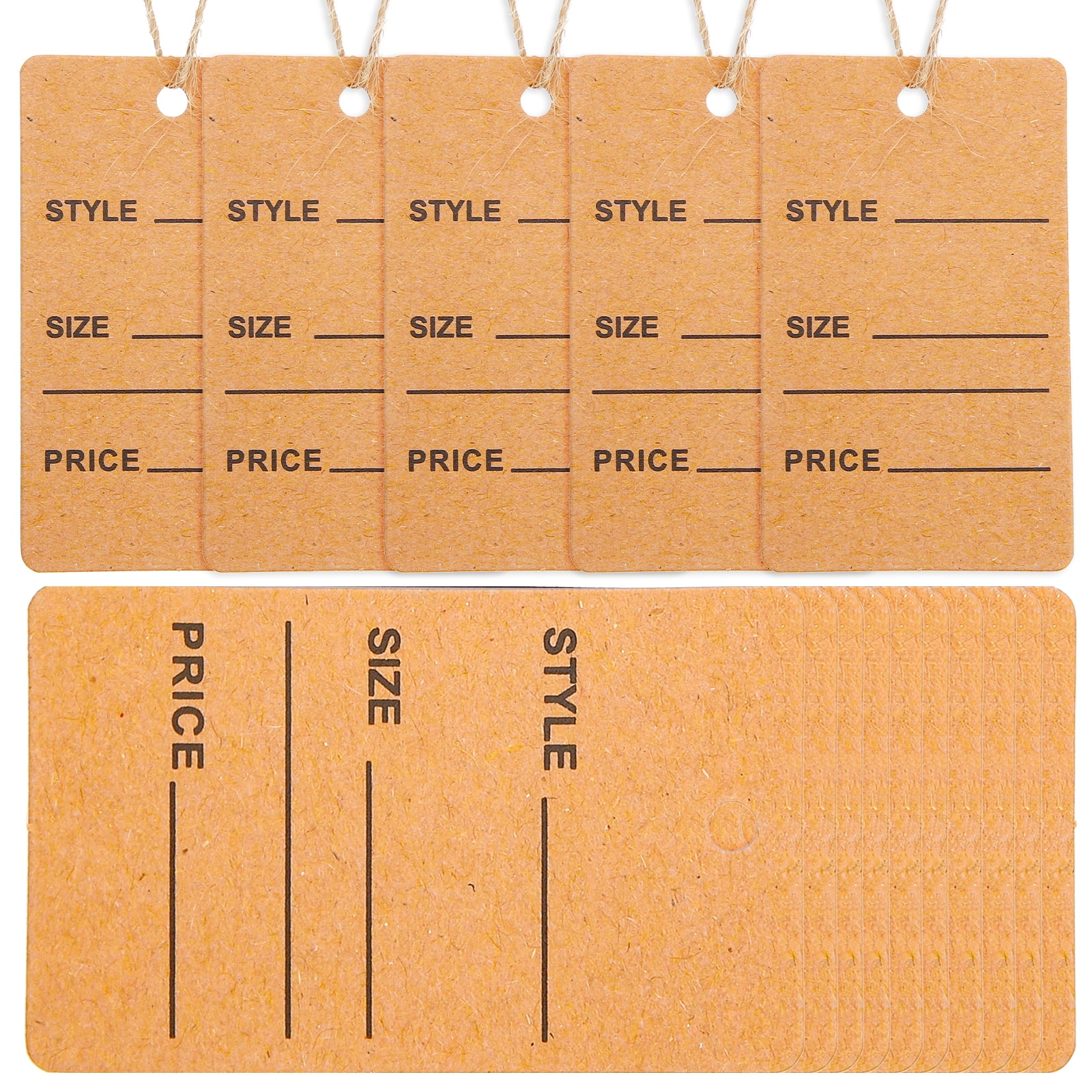 200 Pcs Handwritten Price Tag Label Tags Labeling Labels Handwriting ...