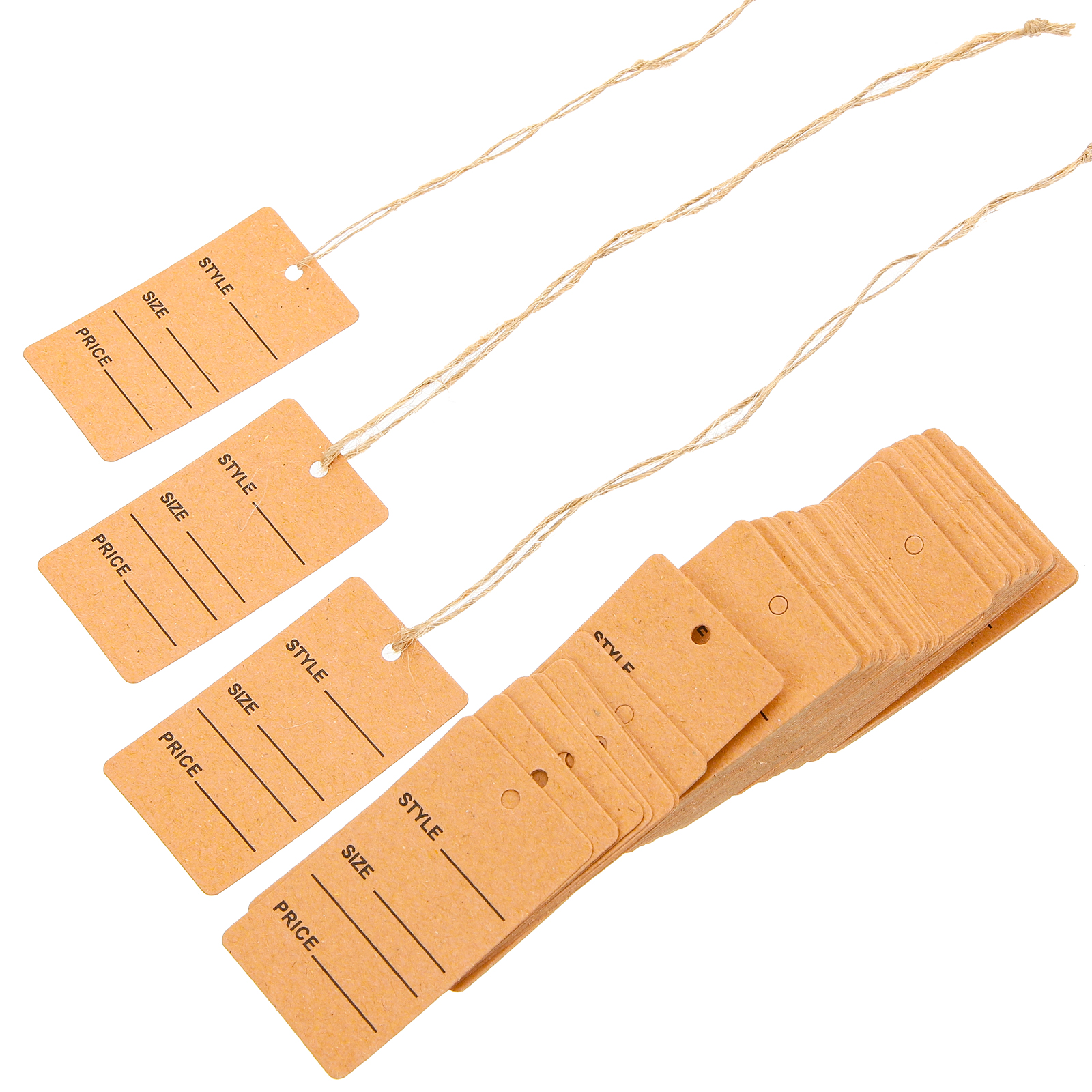 200 Pcs Handwritten Price Tag Paper Tags Pricing Tagging for Clothing ...