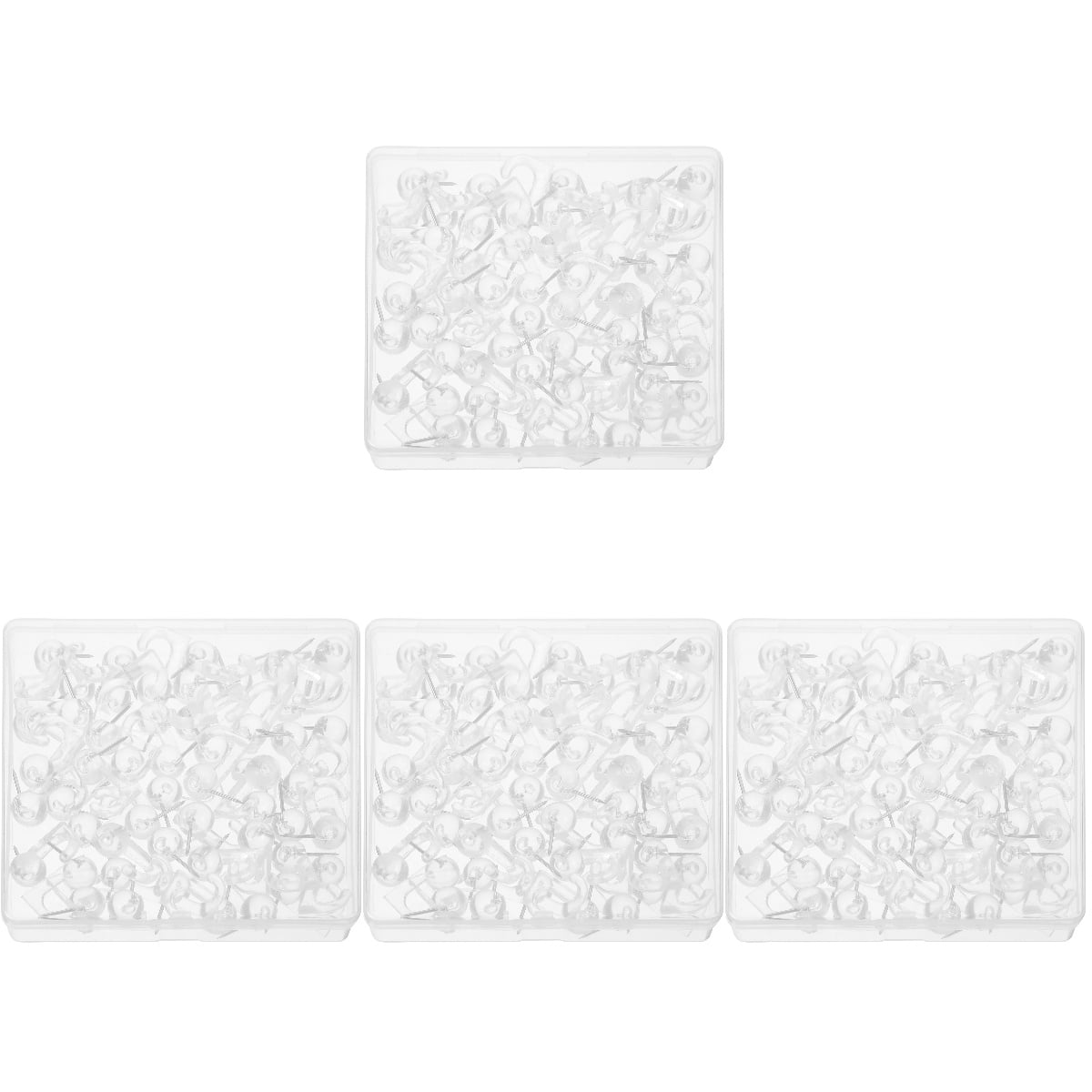 200 Pcs Push Pin Hooks for Clothes Rack, Picture Hanging, Wall Tapestry ...