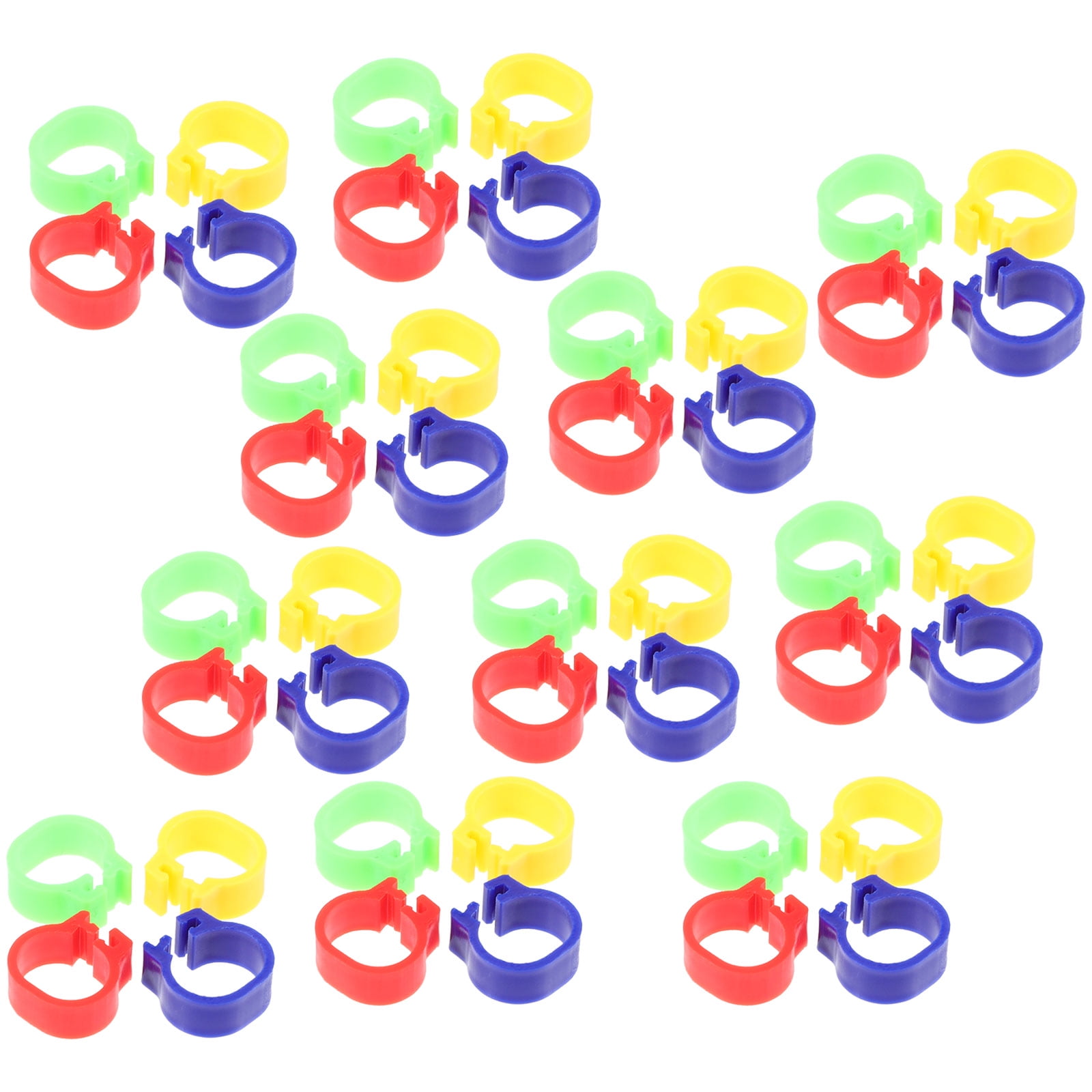 200 Pcs Homing Pigeon Identification Anklet Bird Accessories Poultry ...