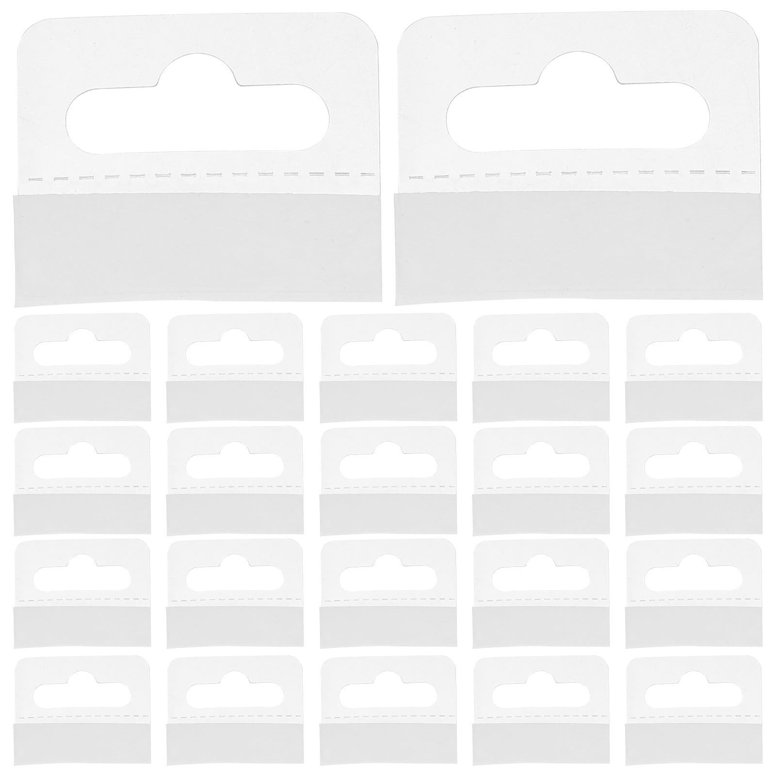Raindrops 200pcs Plastic Hanging Hooks Retail Display Sticky Hooks for ...