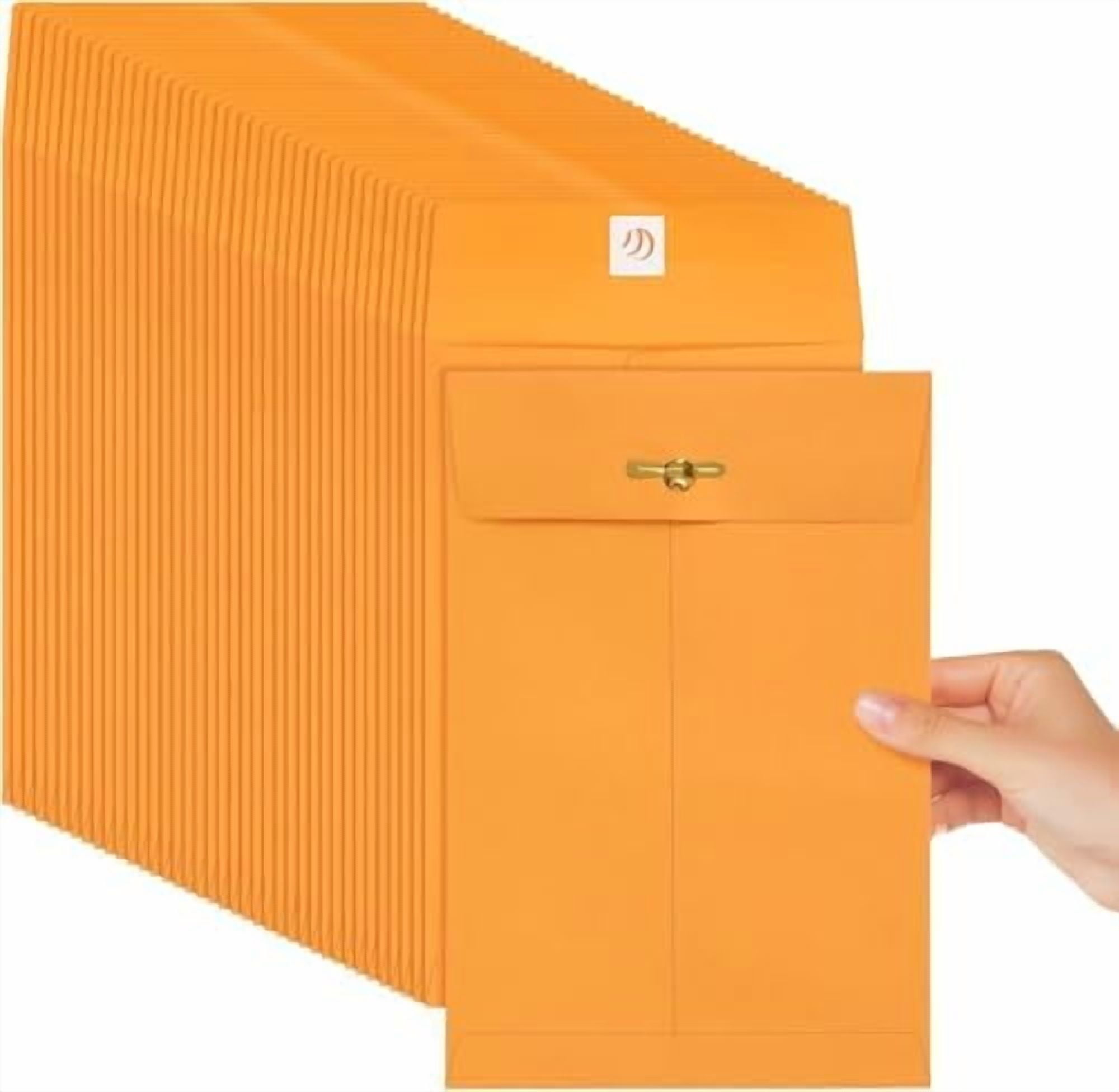 200 Pcs Manilla Envelopes Clasp Envelope Kraft Catalog Envelope with ...