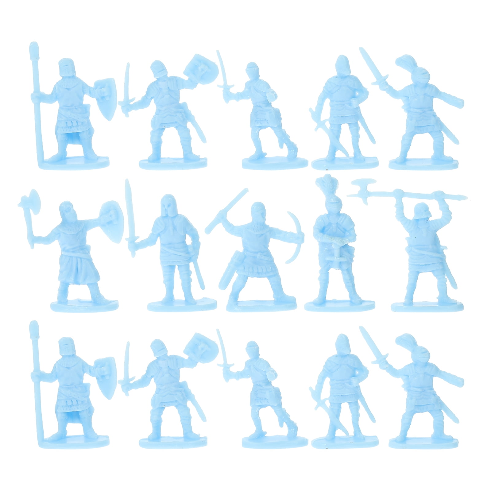200 Pcs Mini Soldier Model Miniature People Models Toy Set Plastic ...