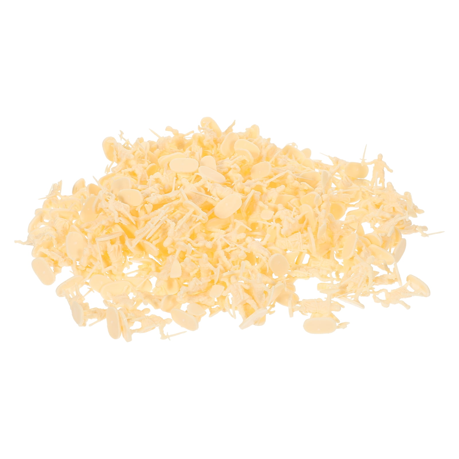 200 Pcs Model Toys Army Men Action Figures Mini Man Beige - Walmart.com