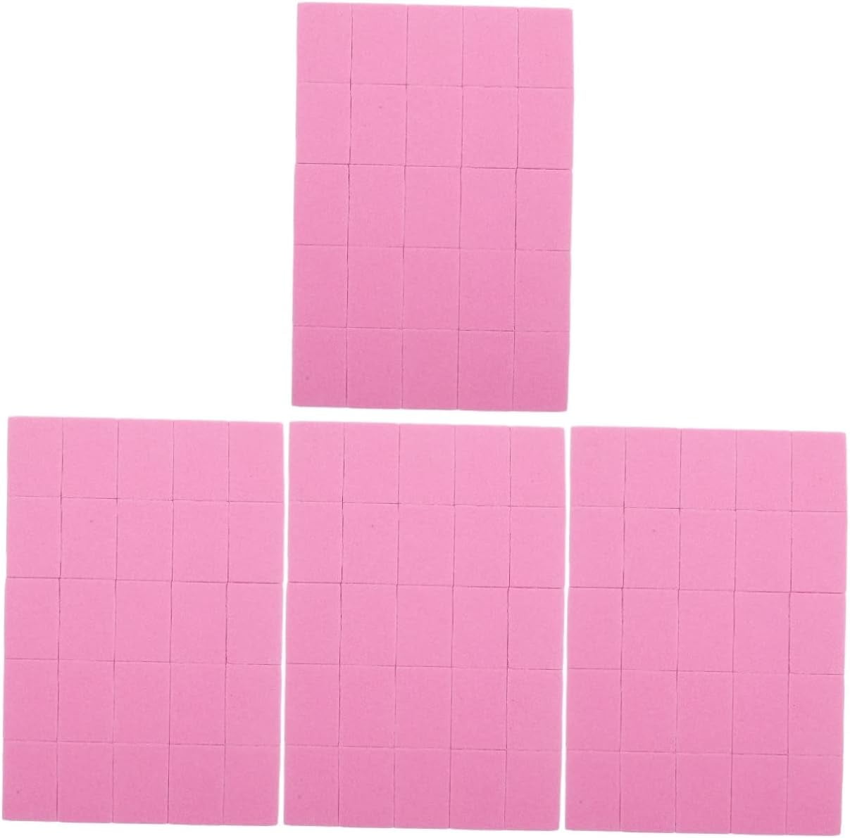 200 Pcs Nail Polish Sponge Crystal Nail File Nail Buffers Block Files ...