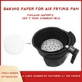 200 Pcs Non-Stick and Waterproof Baking Paper, 8-inch for Air Fryer ...