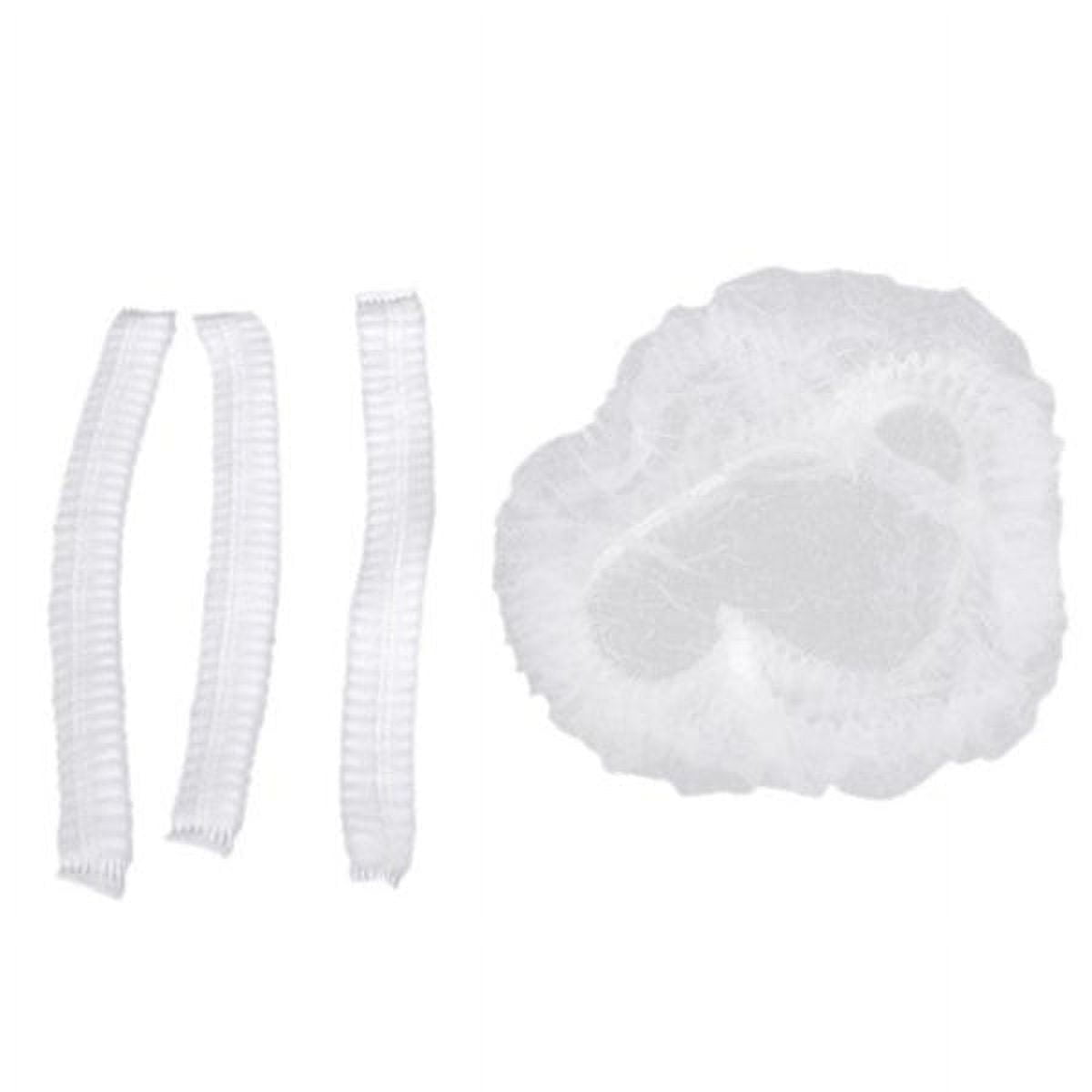 200 Pcs One-off Clear Shower Caps White Shower Caps Clear Shower Caps ...