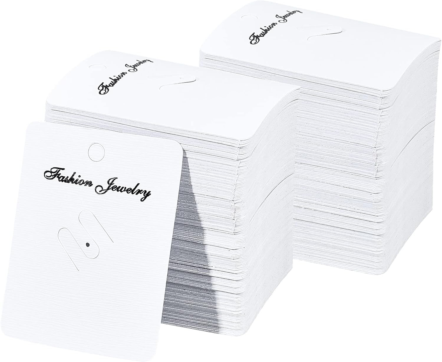 200 Pcs Paper Brooch Display Cards with PVC Back 2.8x2.3inch Hanging ...