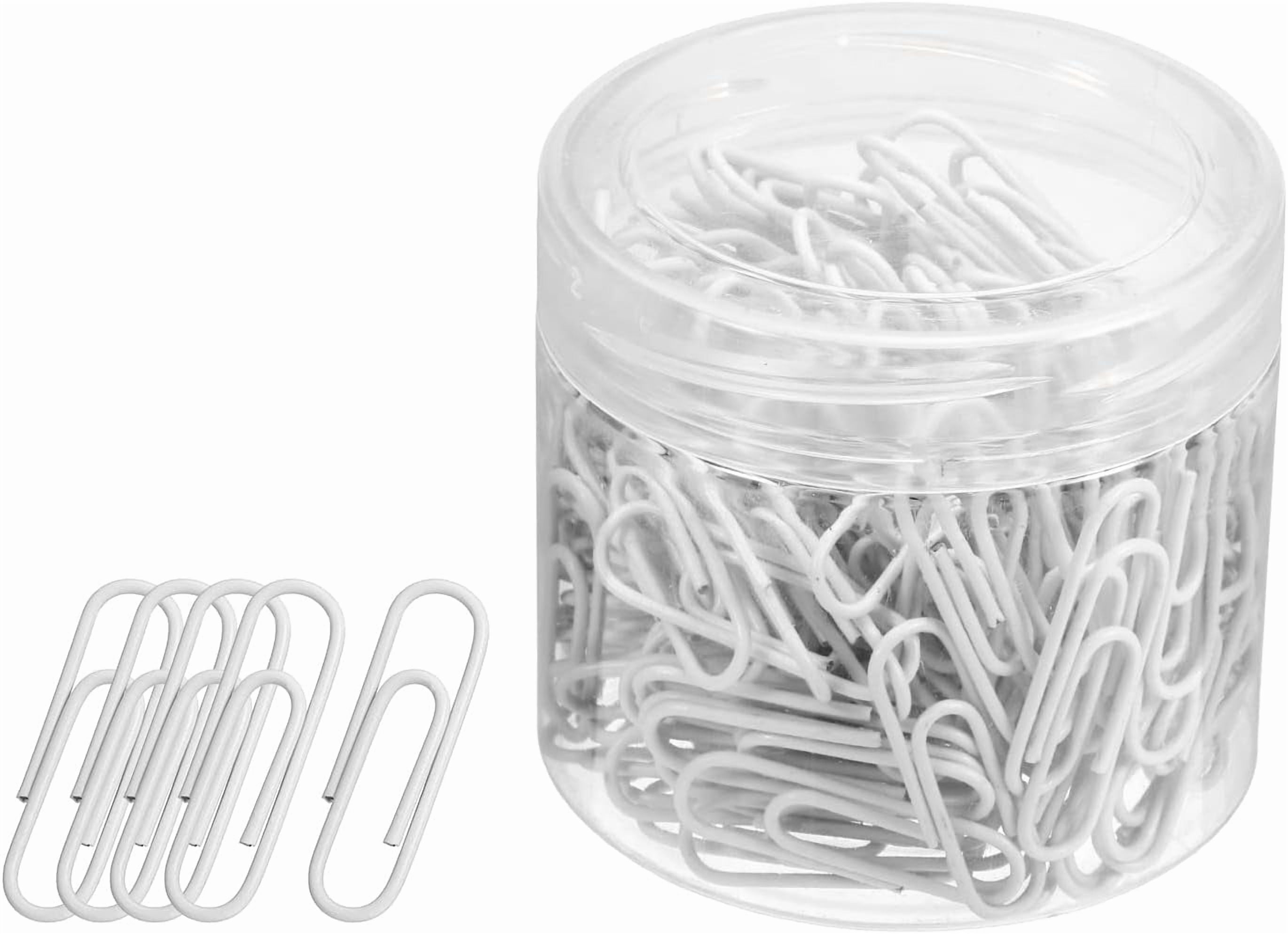 200 Pcs Paper Clips, Office Clips Smooth Surface with Box | Keep Desk ...