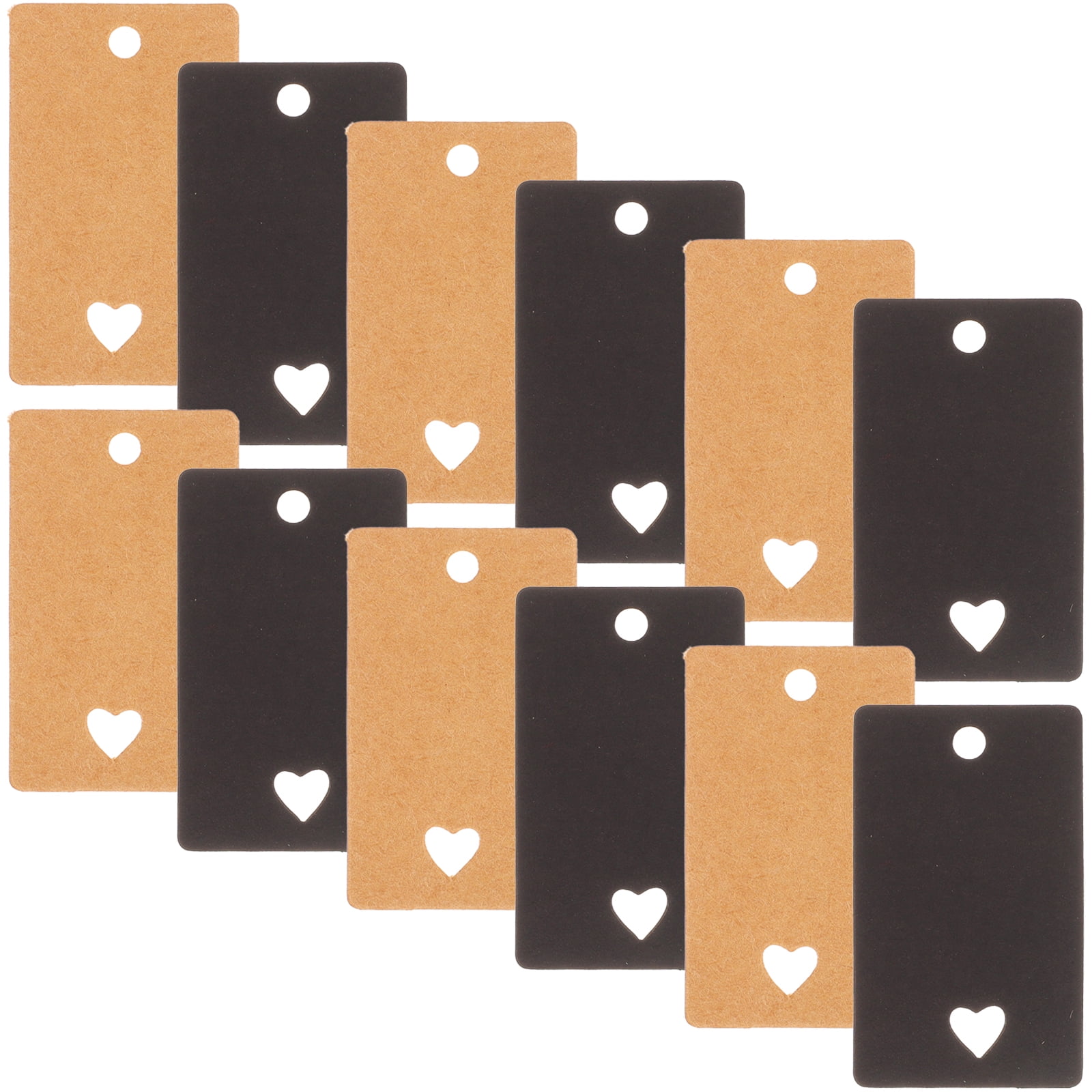 200 Pcs Paper Tags Price Marking Sale Labels Small Rope Clothing ...