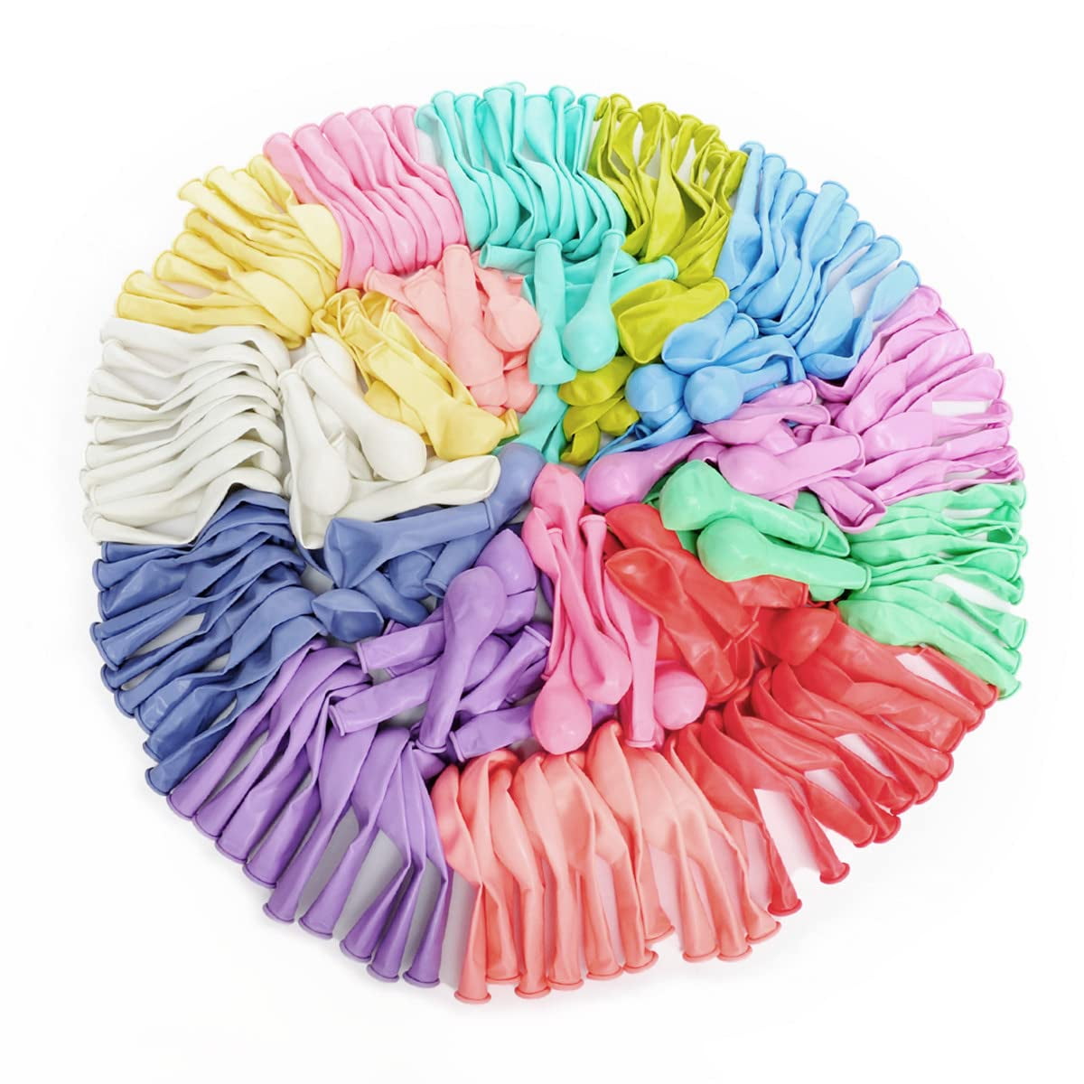 200 Pcs Pastel Balloons 10 Inch and 5 Inch Assorted Macaron Candy ...