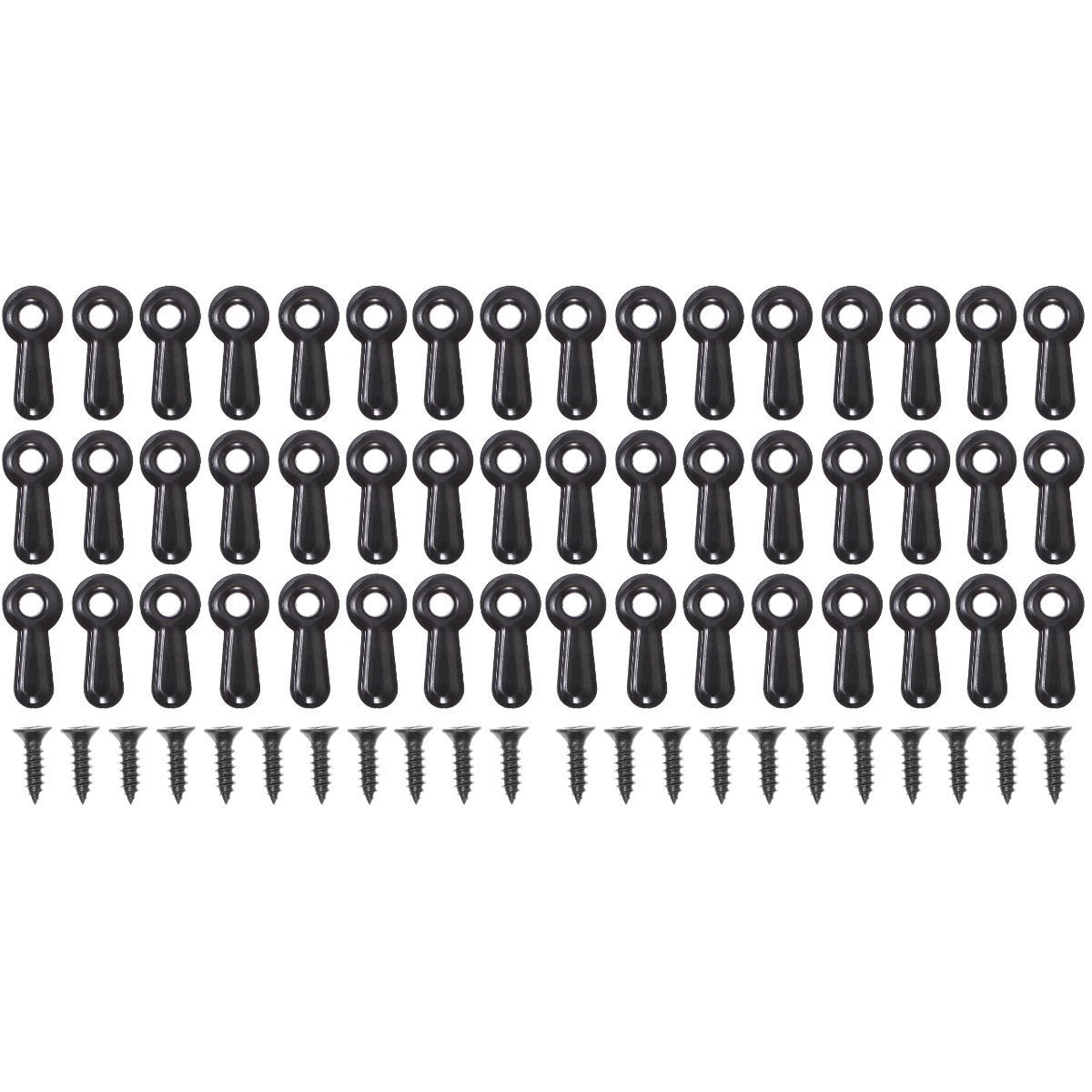 200 Pcs Photo Frame Hardware Clip Turn Button for Crafts Buttons ...