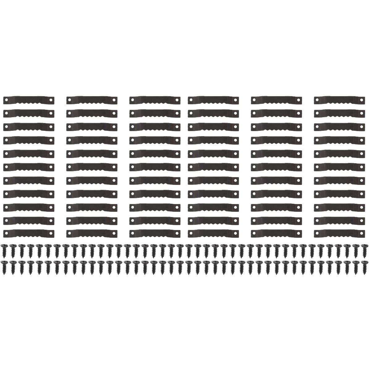 200 Pcs Photo Frame Hook Wall Mounted Clothes Hanger Canvas Frames ...