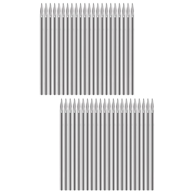 200 Pcs Piercing Needle Needles Nose Navel for Lip Disposable Puncture ...