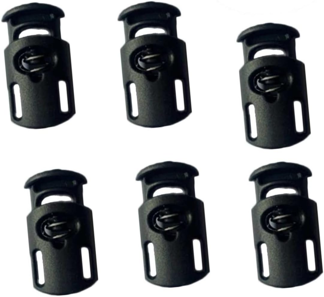 200 Pcs Drawstring End Stopper Diy Rope End Toggle String Locking Pin Plastic Cord Locks String