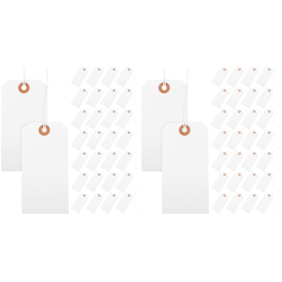 200 Pcs Price Tags for Jewelry Inventory Gifts Cards Thank You Clothes ...