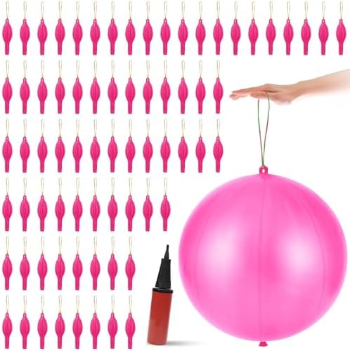 200 Pcs Punch Balloons Thickened Punching Balloon Heavy Duty Party ...