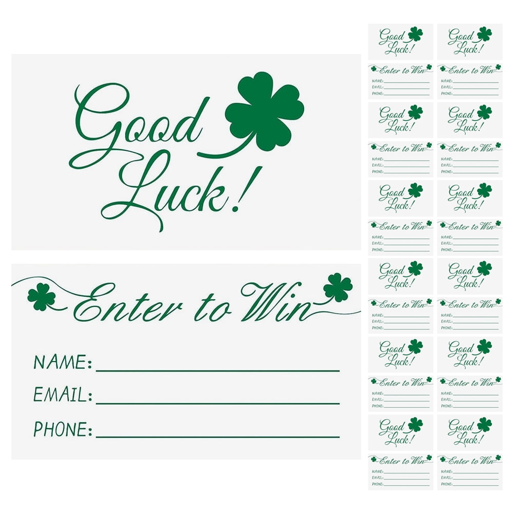 200 Pcs Raffle Ticket Registration Form Game Tickets Raffles Green ...