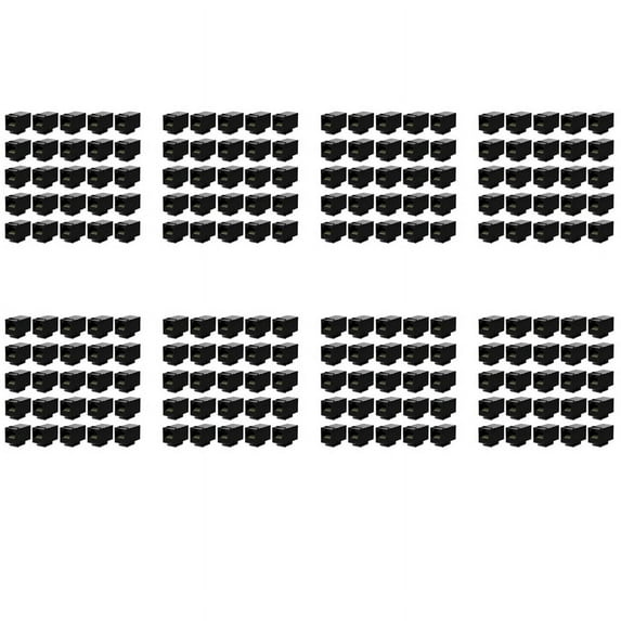 200 Pcs Rj45 Coupler Cat6 Jacks Inline Coupler Female to Female Insert ...