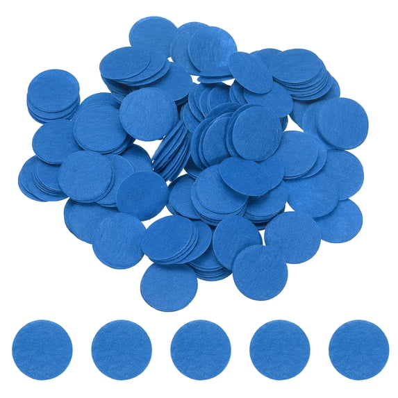 200 Pcs Round Felt Circles for Crafts 20mm / 0.79" Pre Cut Non-Woven ...