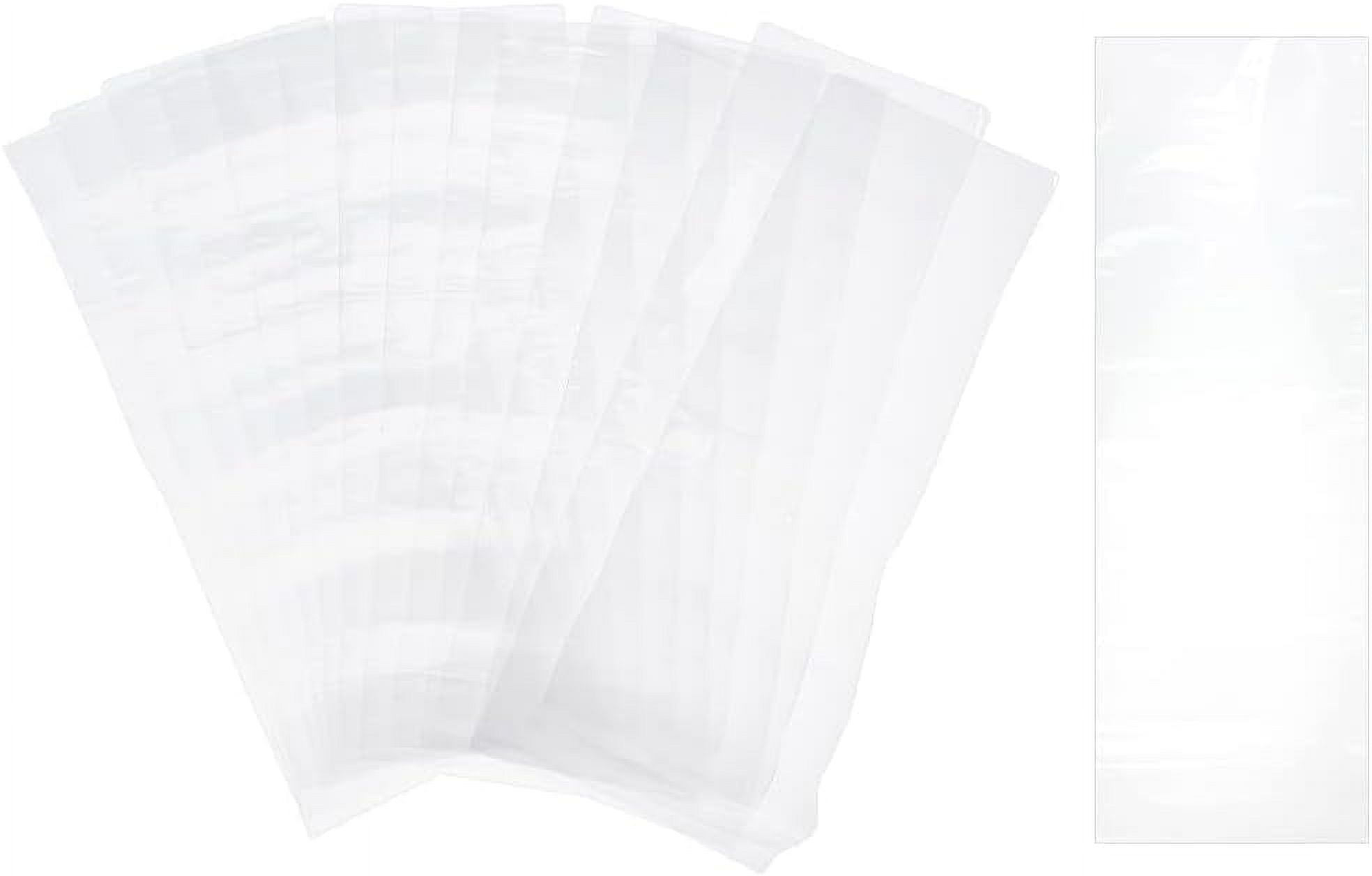 200 Pcs Shrink Wrap Bags 9.8x3 Inch PVC Clear Heat Shrink Wraps ...