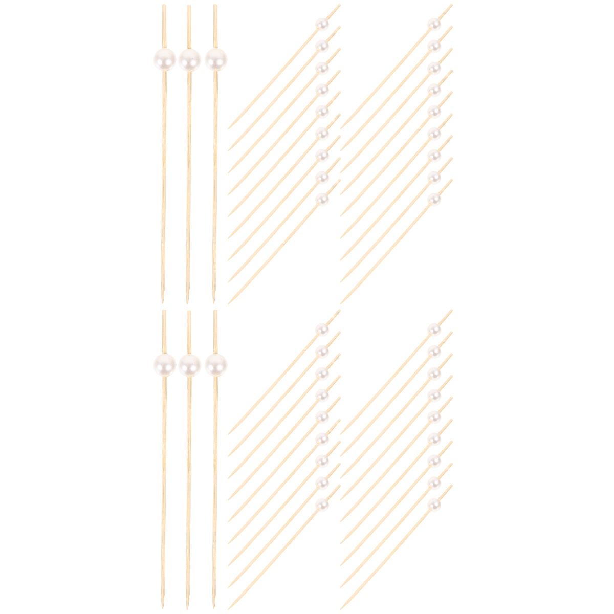 200 Pcs String Sandwich Toothpicks Blender Wand Stirring Sticks Fruit ...