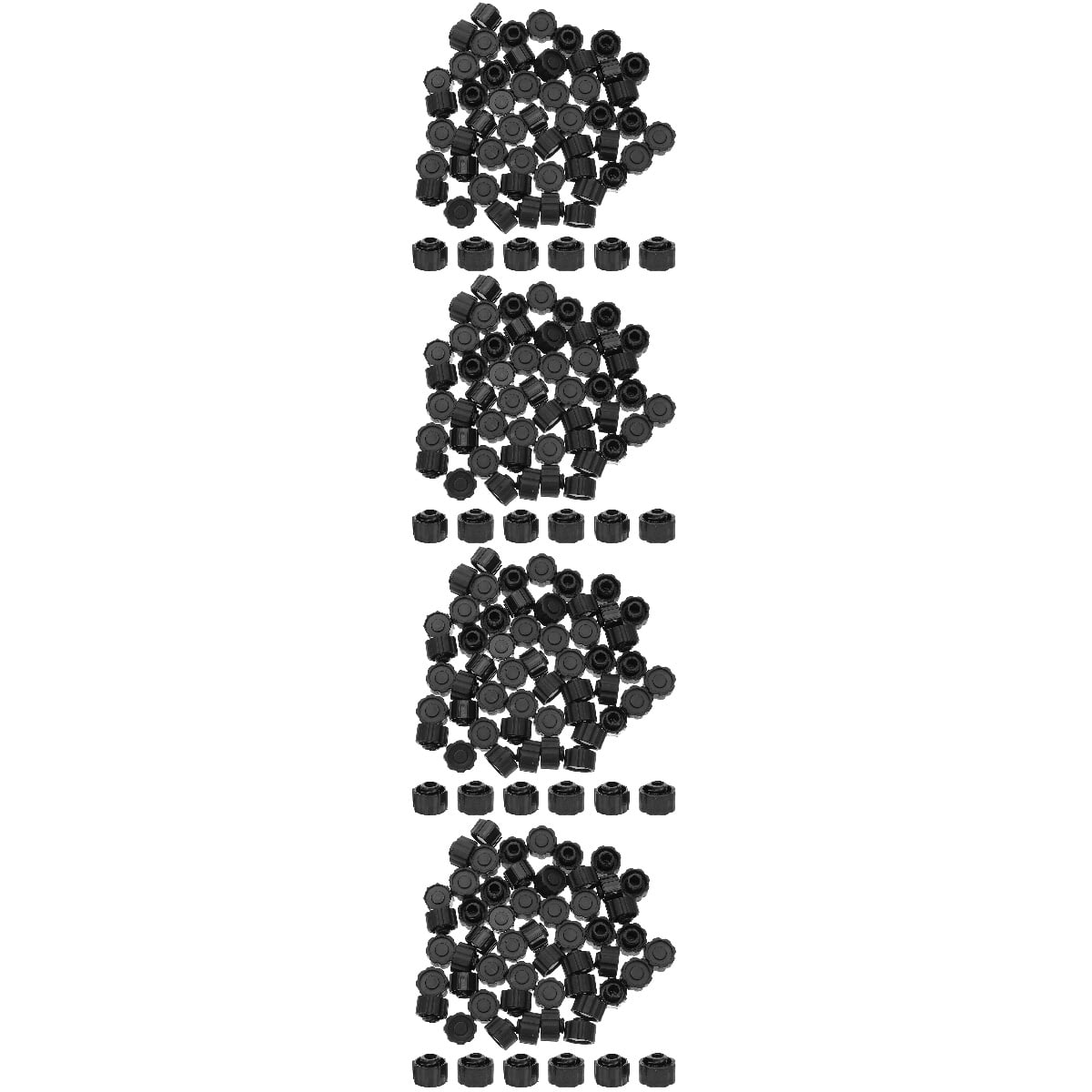 200 Pcs Syringe Plug Syringe Accessories Luer Connector Tip Tip Caps ...