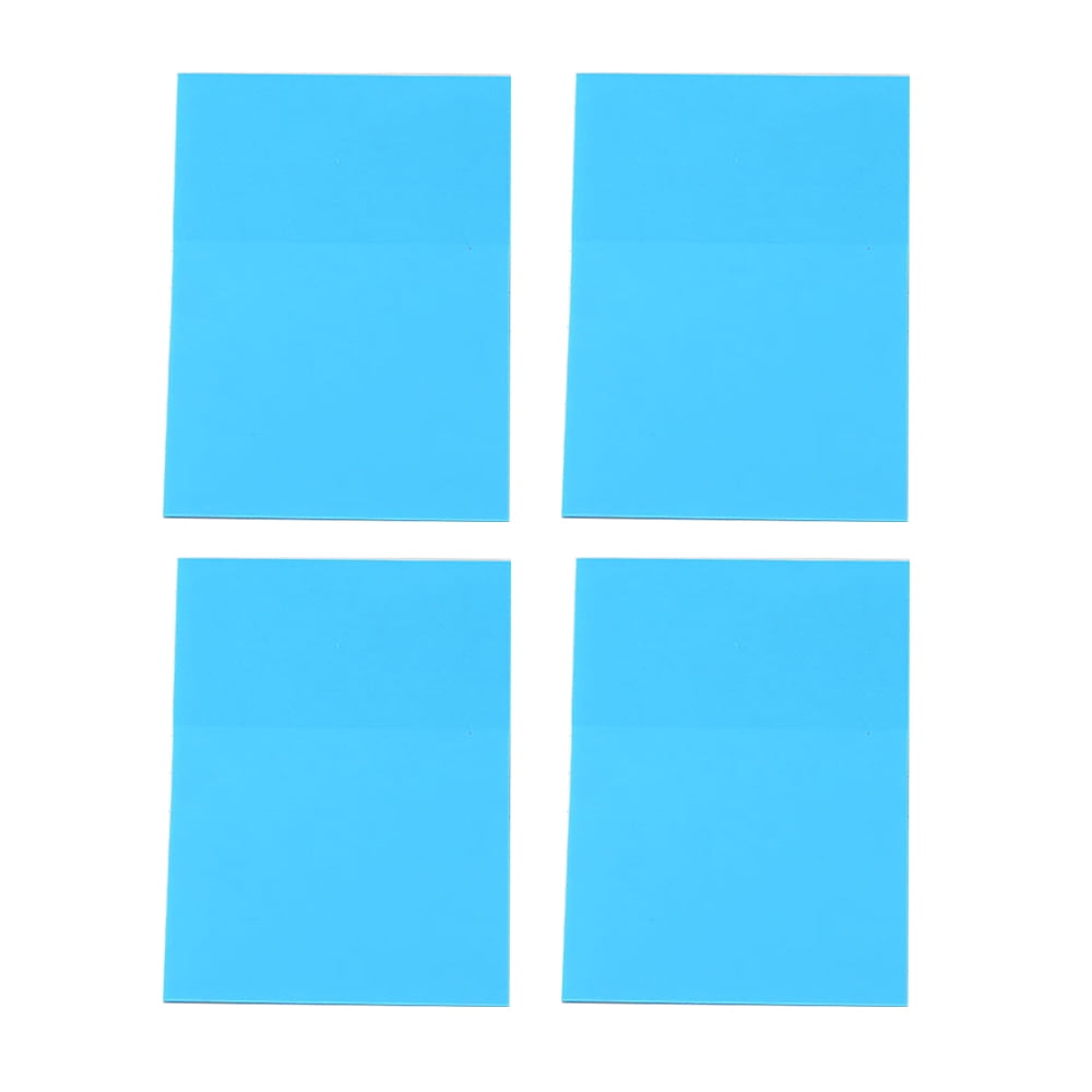 200 Pcs Transparent Sticky Notes Pad, Clear Sticky Notes for Books ...