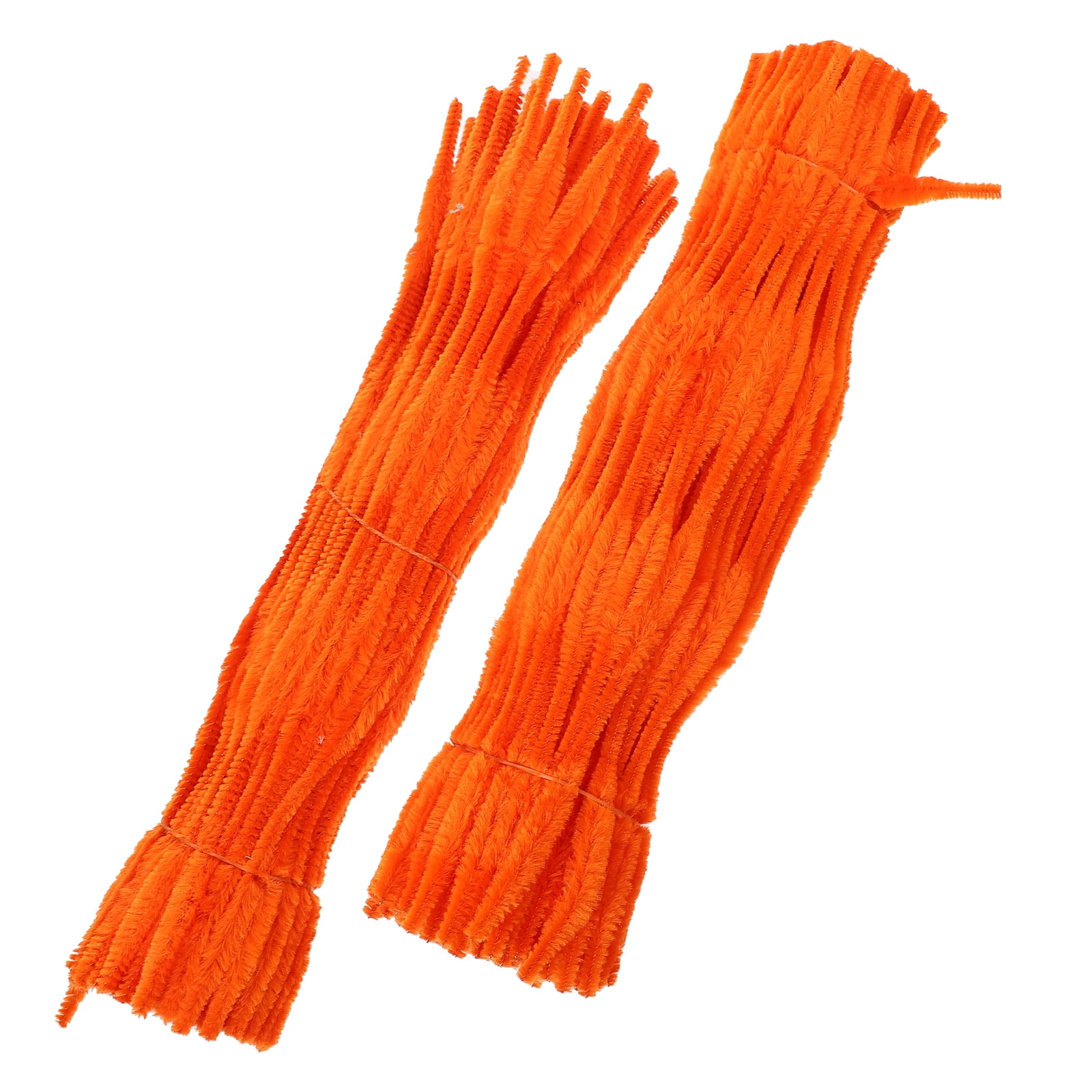 200 Pcs Wave Twist Stick Fuzzy Kit Toy Bulk Ornaments Toys Child Orange ...