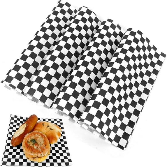 200 Pcs Wax Paper Sheets for Food Deli Wrap Paper Sheets 8.5x8.5"Food ...