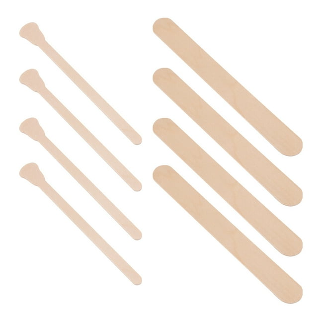 200 Pcs Wax Stick Hair Removal Spatula Wooden Sticks Miss - Walmart.com