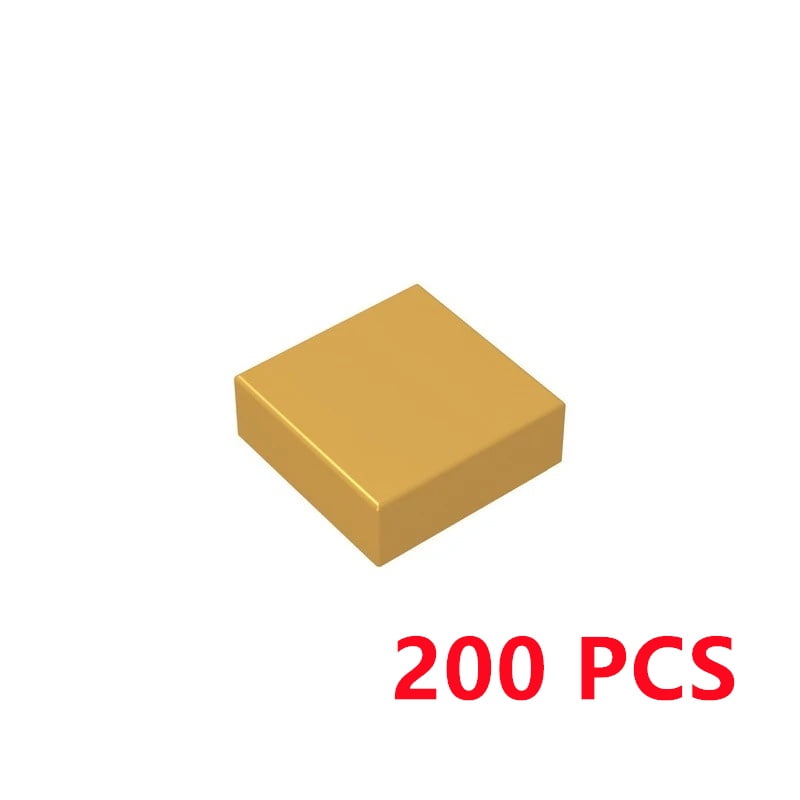 200 Pcs/lot Buildings Blocks 3070 Tile 1x1 DIY Assmble Collections Bulk Modular GBC Toy For High ...