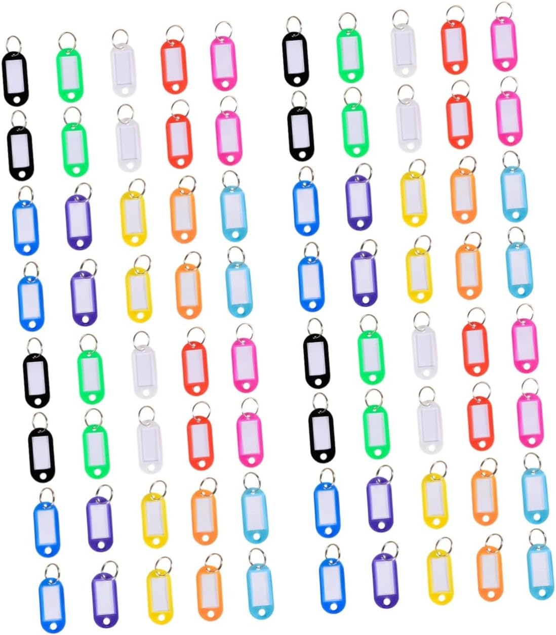 200 PcsPlastic Tags Key Holder for Car Keychains for Car Keys Key ...