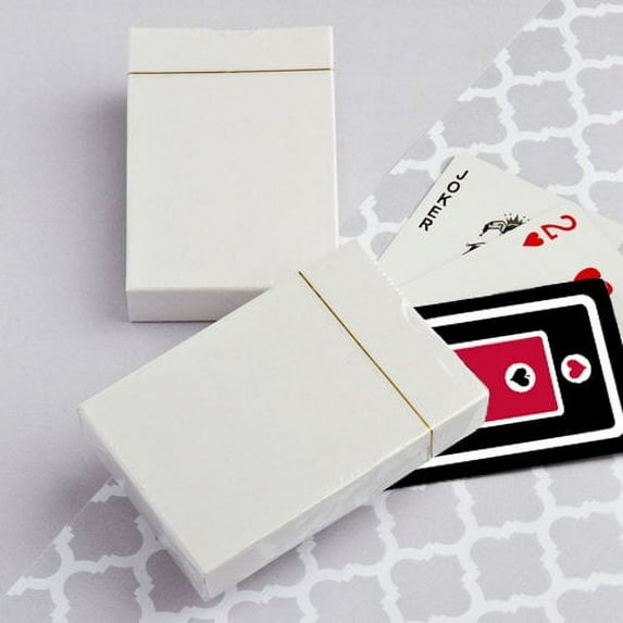200 Perfectly Plain Collection Playing Card Favors - Walmart.com