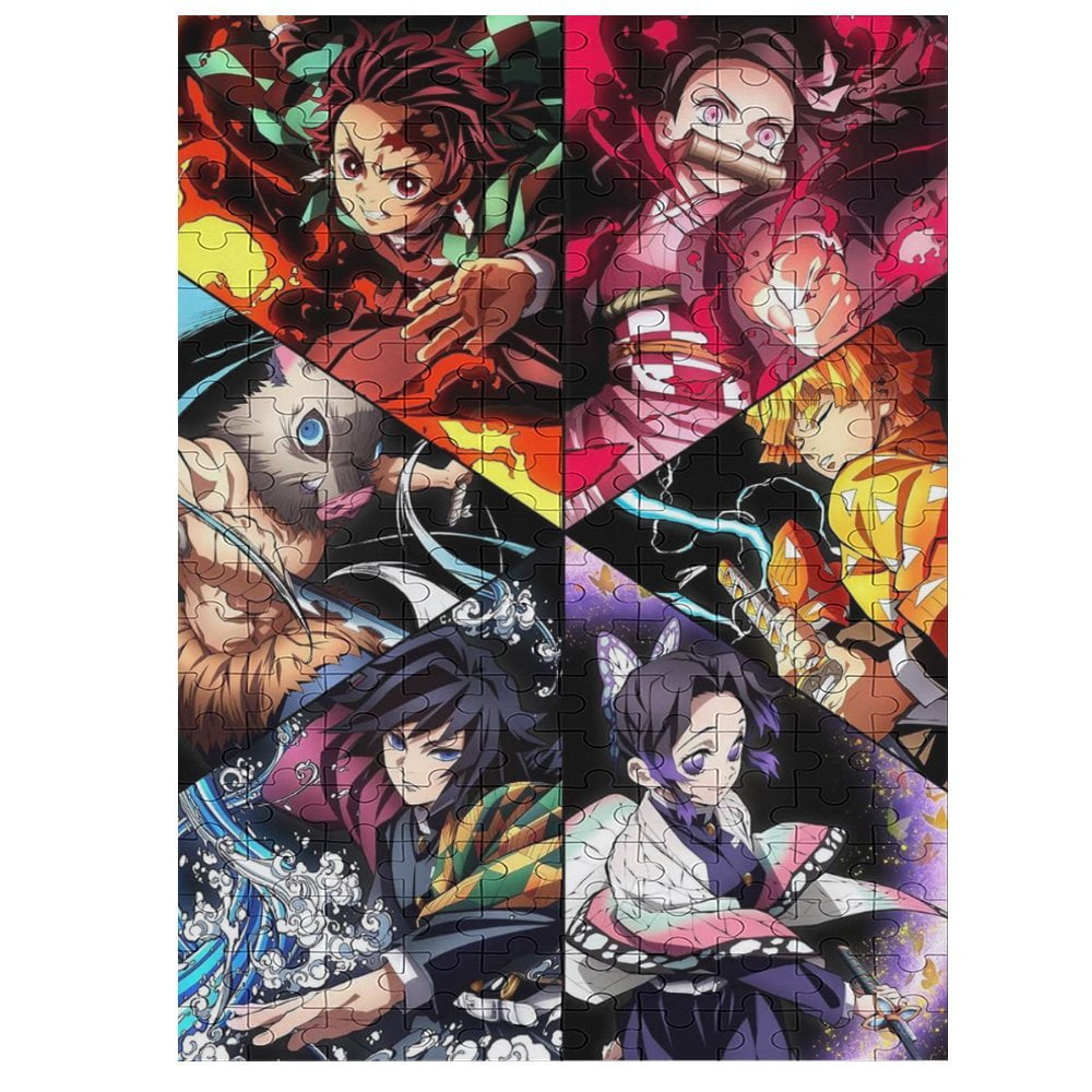 200 Piece Jigsaw Puzzle For Adults & Kids - Demon Slayer Puzzle For ...