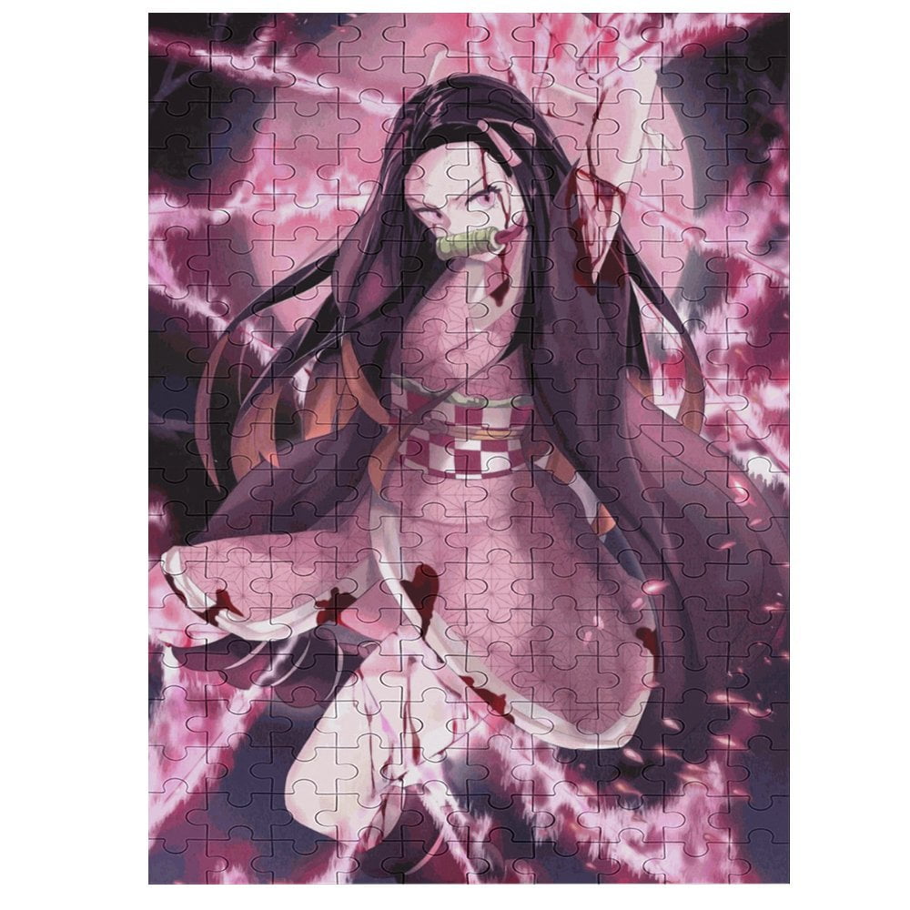 200 Piece Jigsaw Puzzle For Adults & Kids - Demon Slayer Puzzle For ...