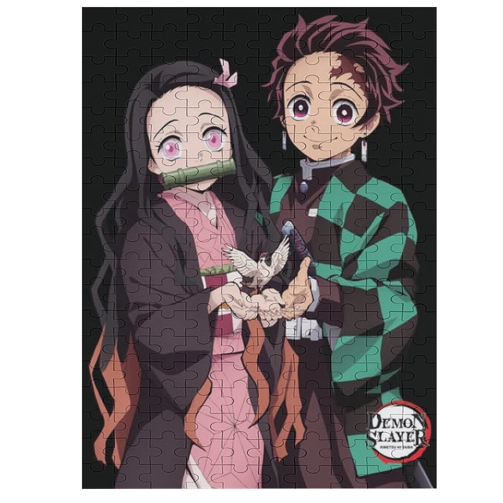 200 Piece Jigsaw Puzzle For Adults & Kids - Demon Slayer Puzzle For ...