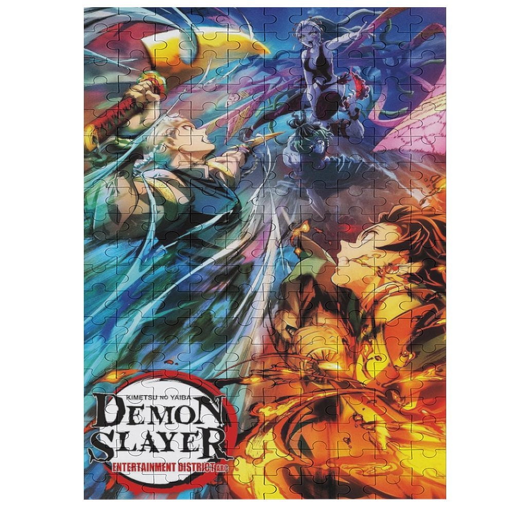 200 Piece Jigsaw Puzzle For Adults & Kids - Demon Slayer Puzzle For ...