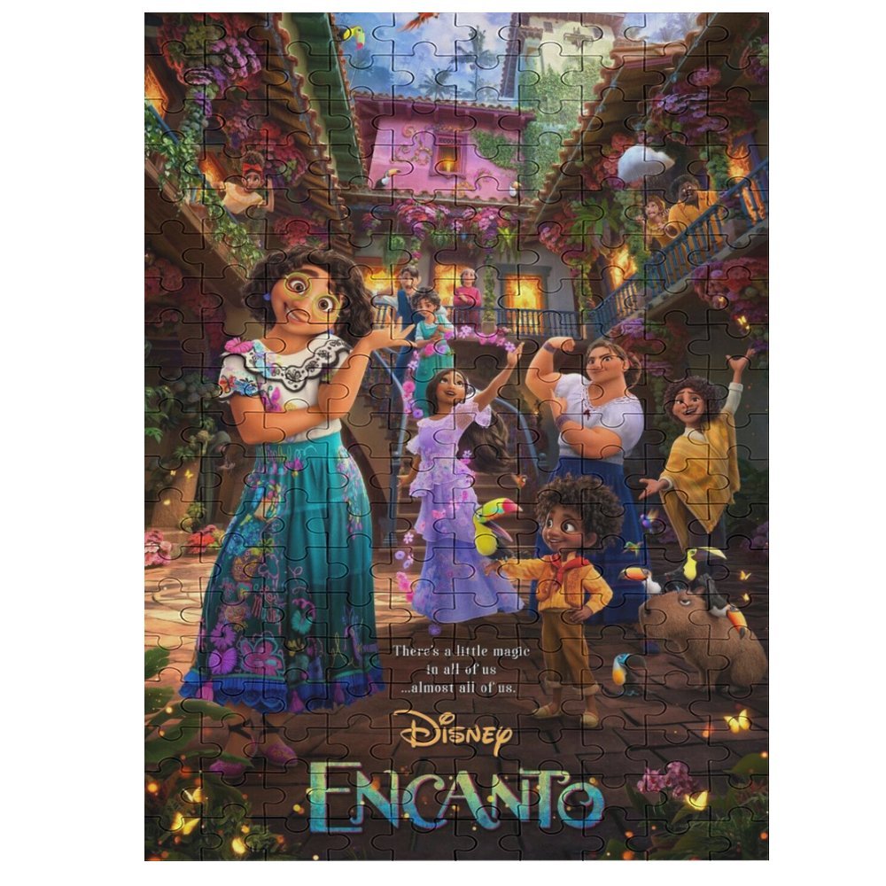 200 Piece Jigsaw Puzzle For Adults & Kids - Encanto Puzzle For Boys ...