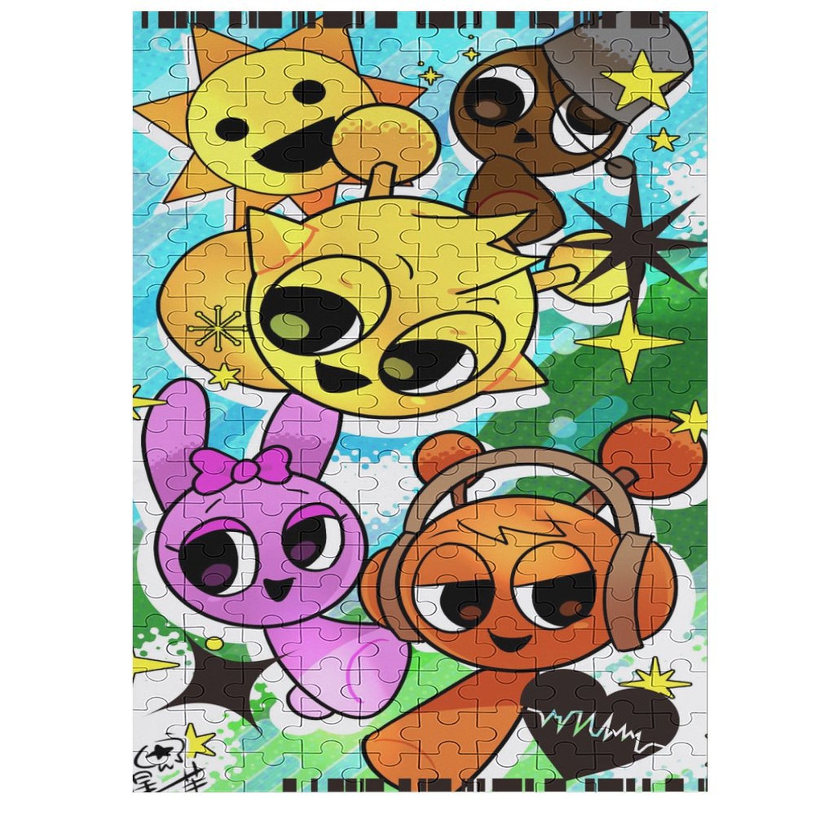 200 Piece Jigsaw Puzzle For Adults & Kids - Sprunki Puzzle For Boys ...