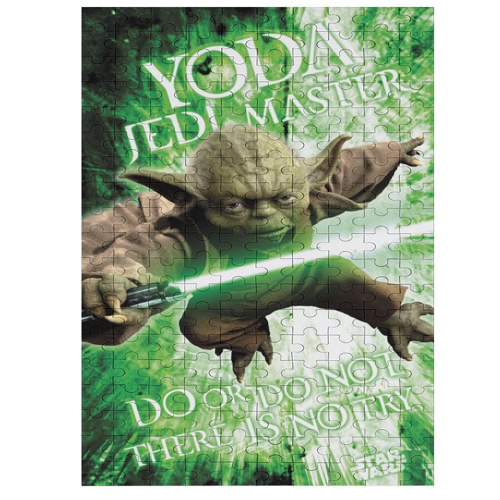 200 Piece Jigsaw Puzzle For Adults & Kids - Yoda Puzzle For Boys Girls ...