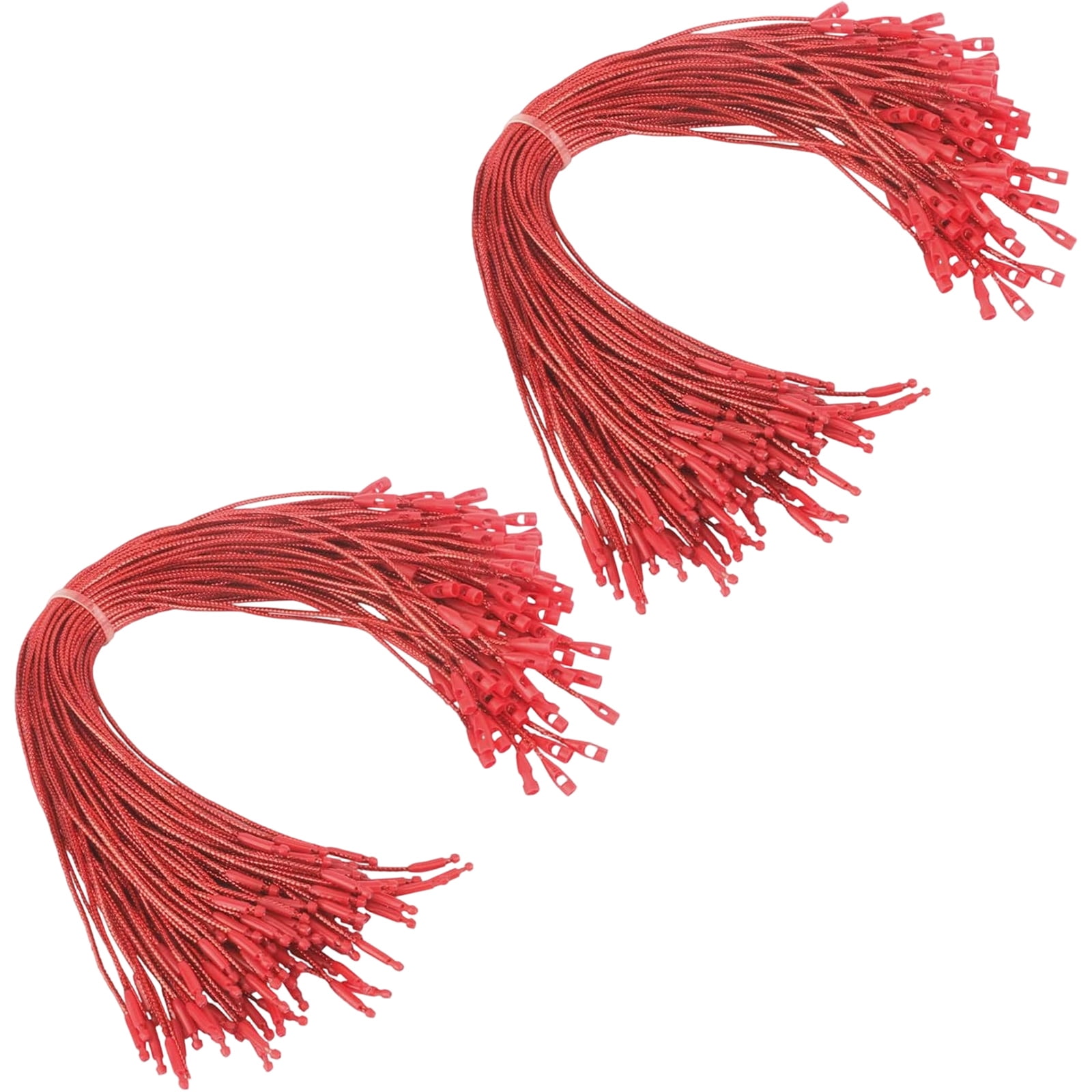 200 Piece Pre Cut Cord with Clip Locking Decoration Fasteners Rope ...