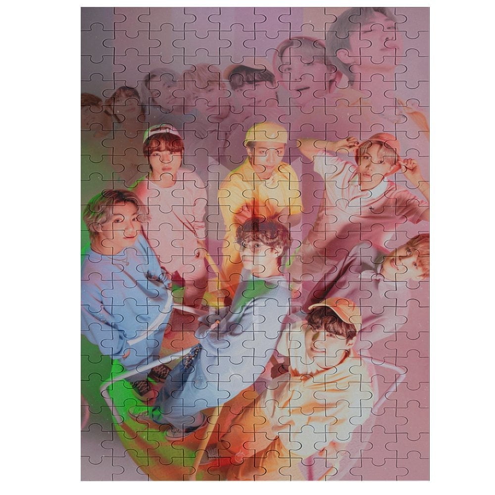 200 Piece Puzzle for Adults - Kpop BTS Jigsaw Puzzle for Kids Boys ...