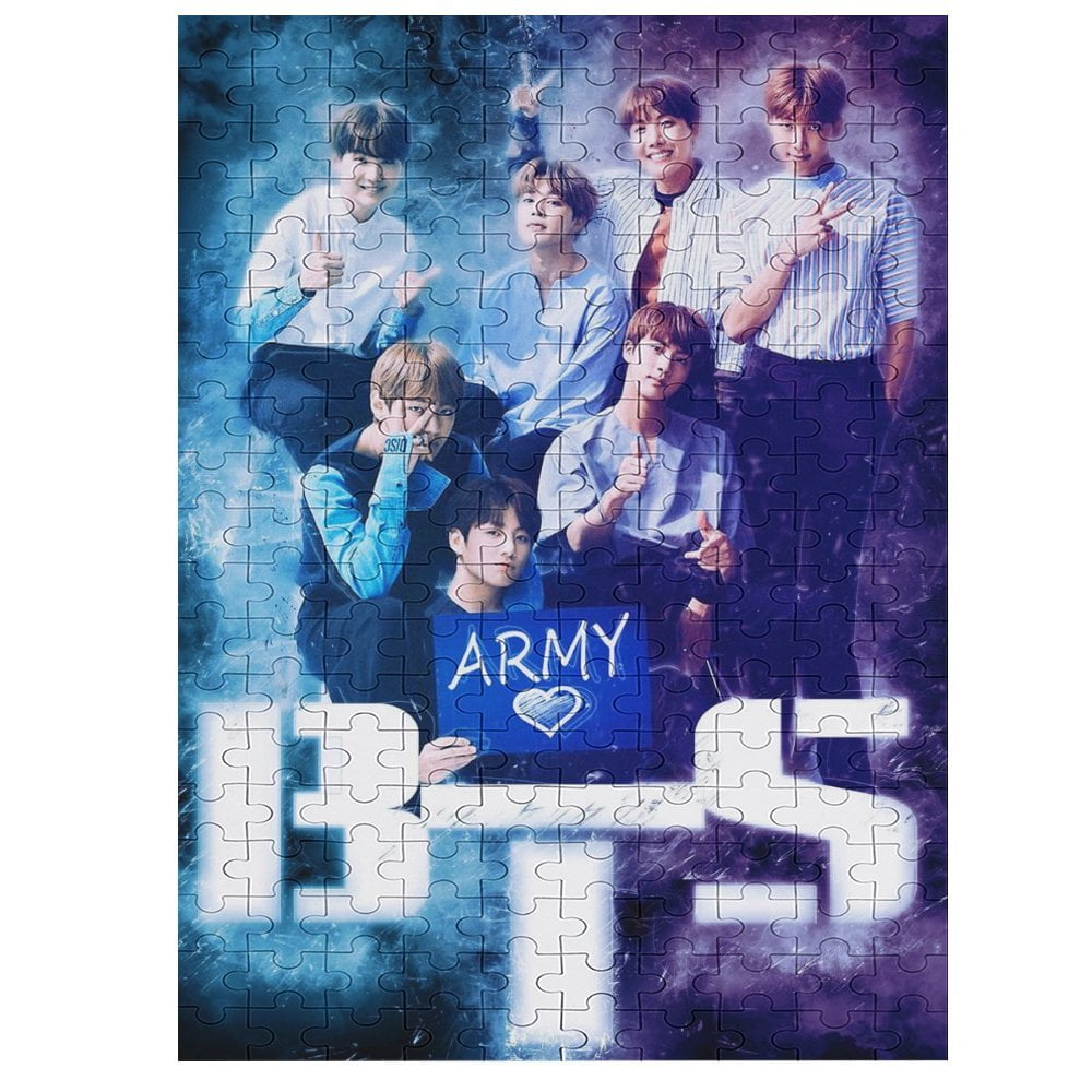 200 Piece Puzzle for Adults - Kpop BTS Jigsaw Puzzle for Kids Boys ...