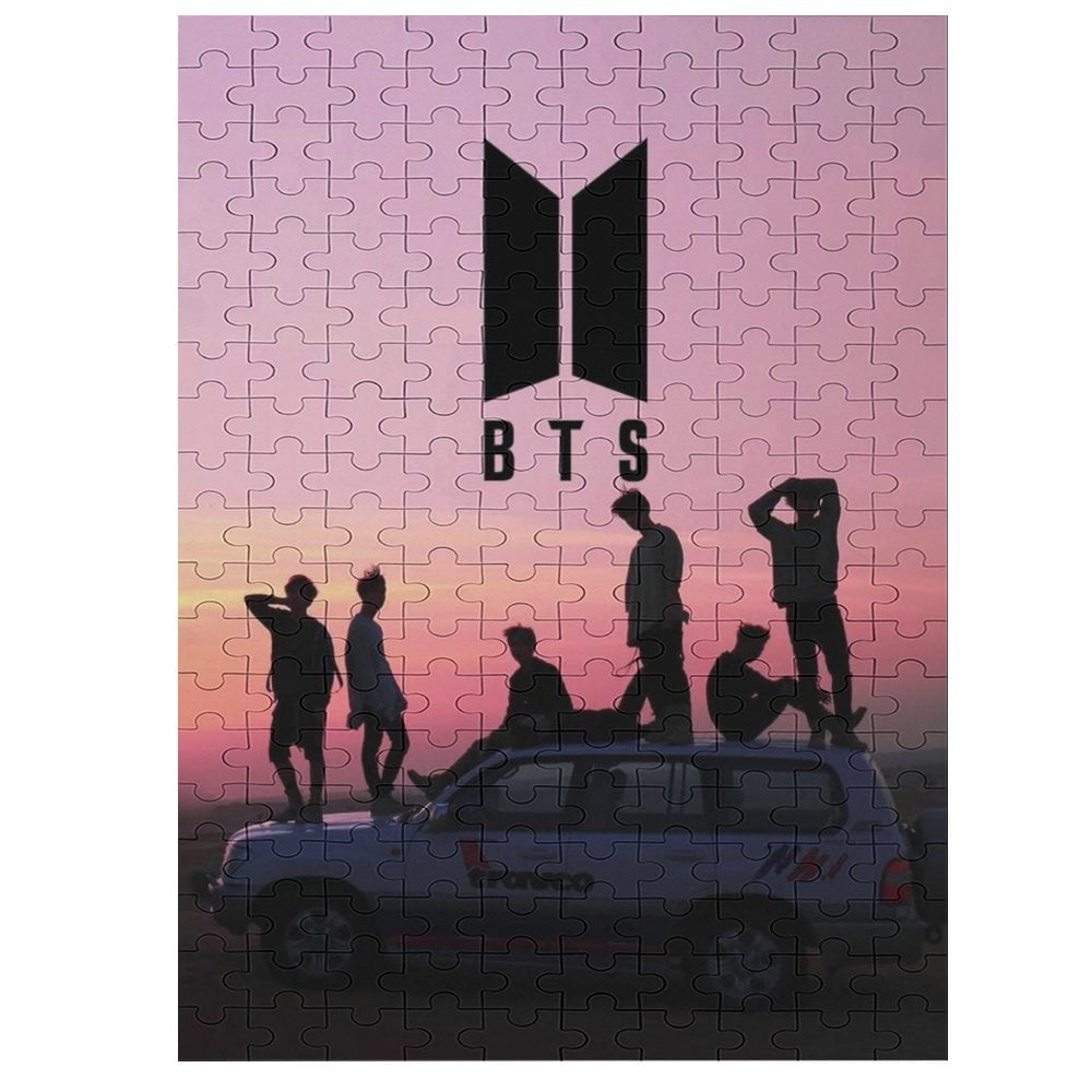 200 Piece Puzzle for Adults - Kpop BTS Jigsaw Puzzle for Kids Boys ...