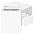 Best Paper Greetings Library Card Pockets and Due Date Cards for Book ...