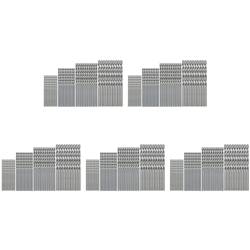 200 Pieces 0.5mm-2.0mm Straight Shank Mini Drill Bit Set Tiny Mini ...